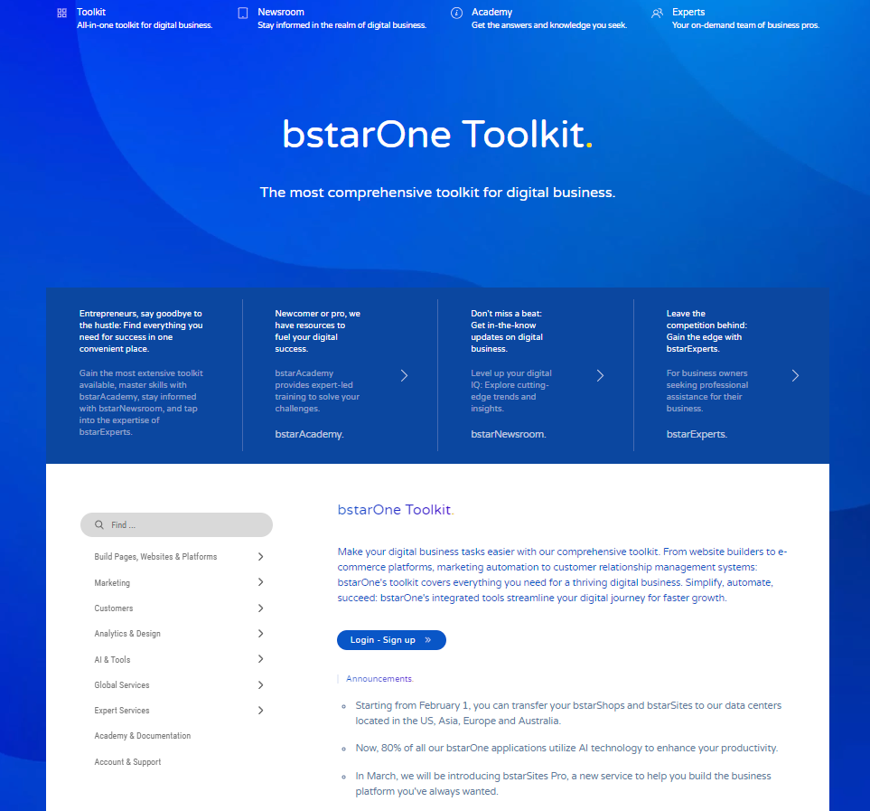bstardigital - One Platform Solution for Digital Business
